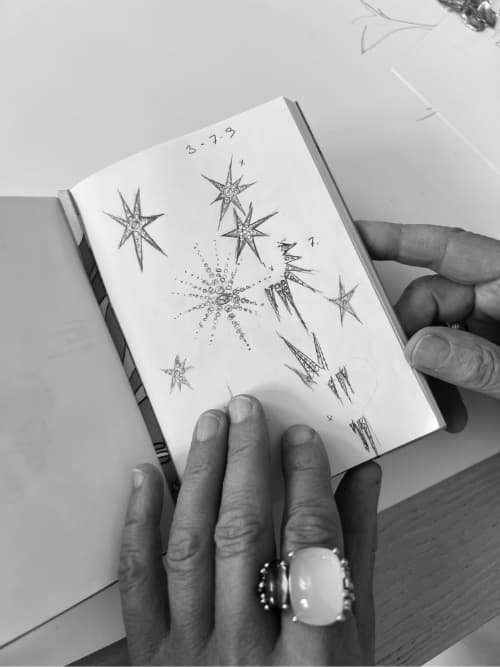 Edgy stellar earrings | Campaign | Ole Lynggaard