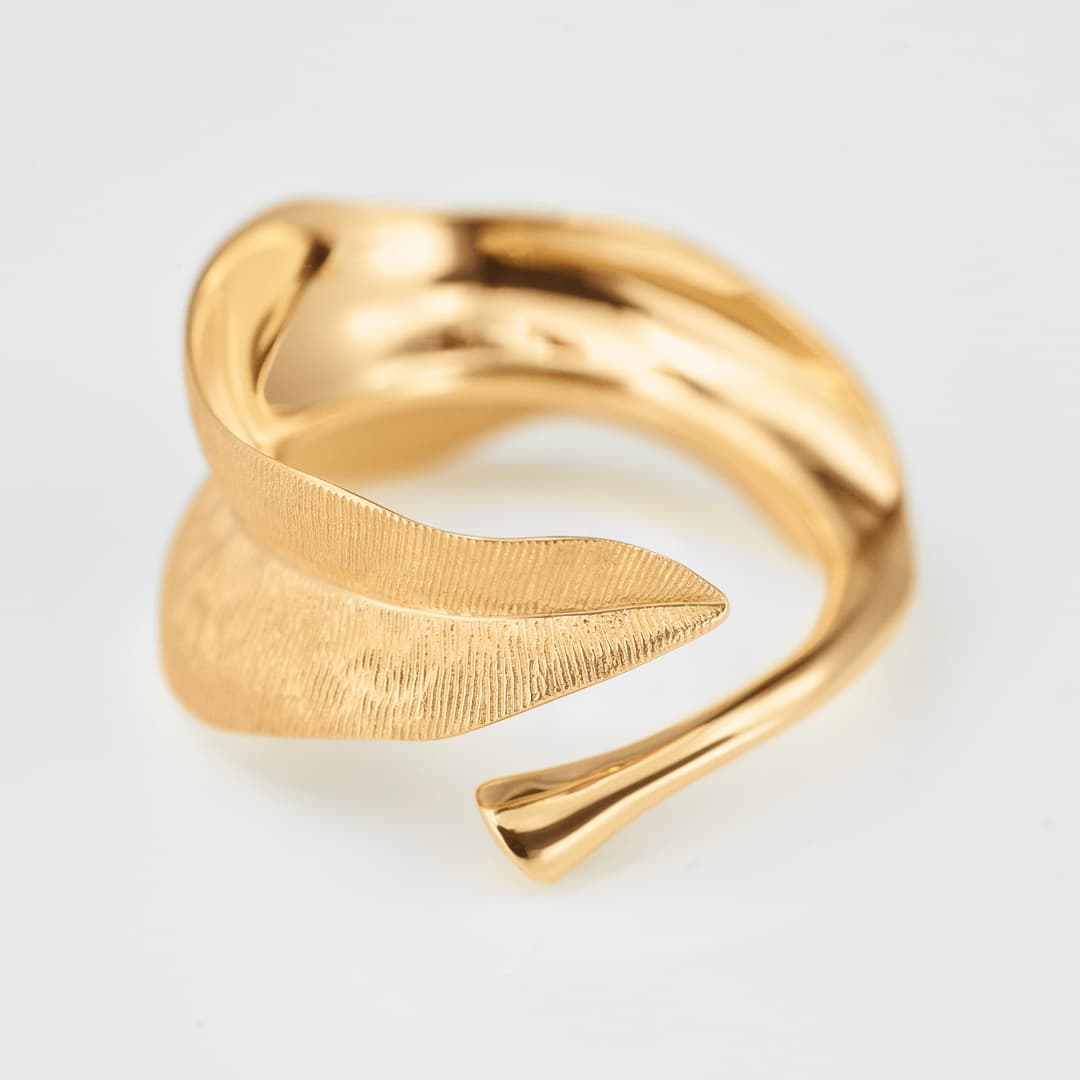 Leaves ring medium | Ole Lynggaard