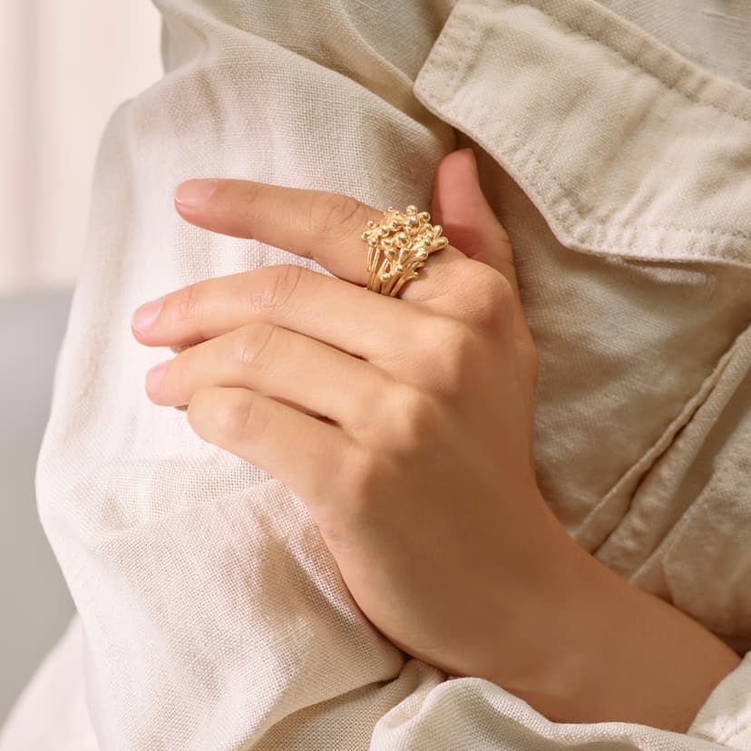 BoHo Cluster Ring | Ole Lynggaard